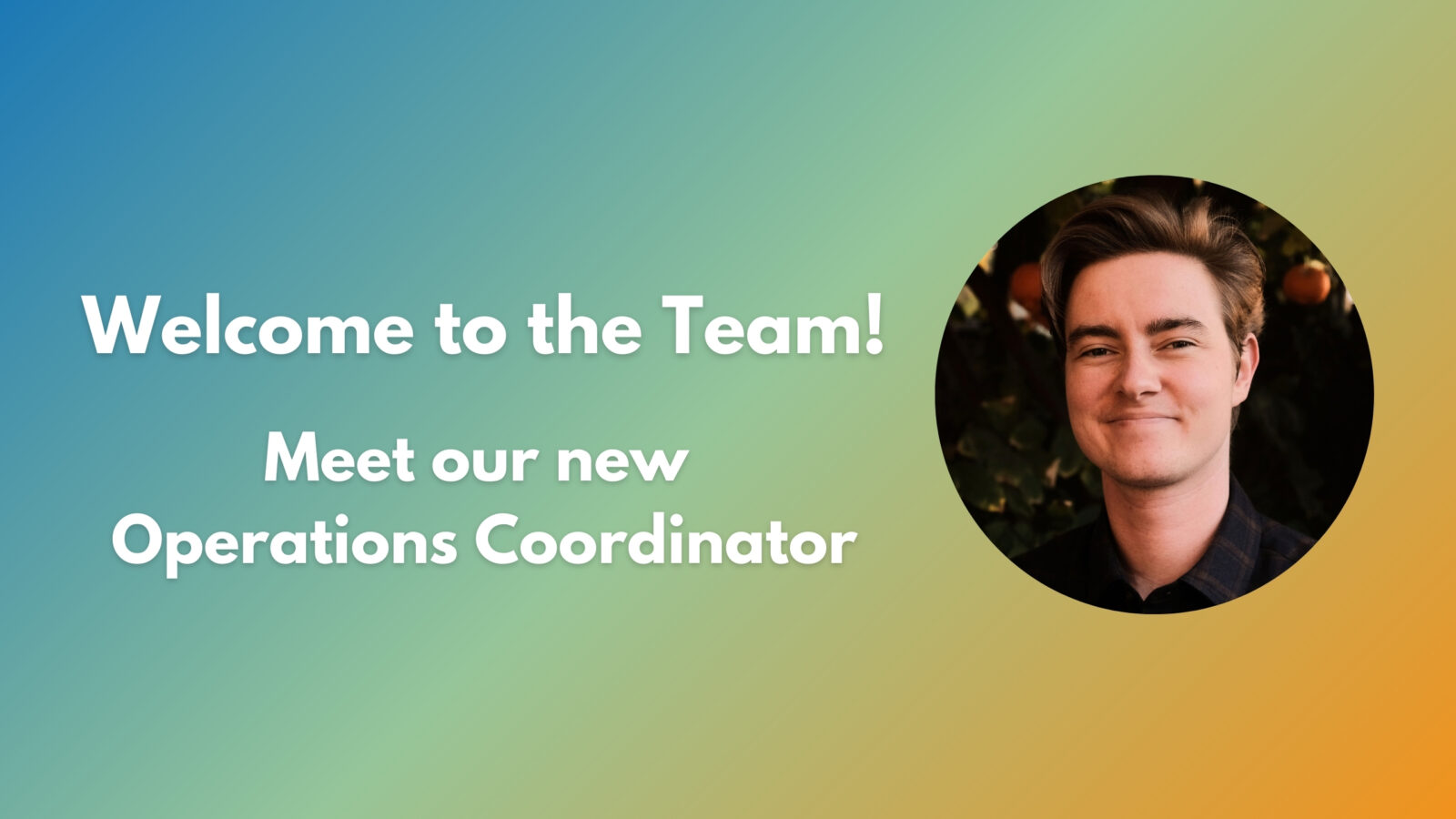 Welcome to the Team, Ashton Weaver! – WACO